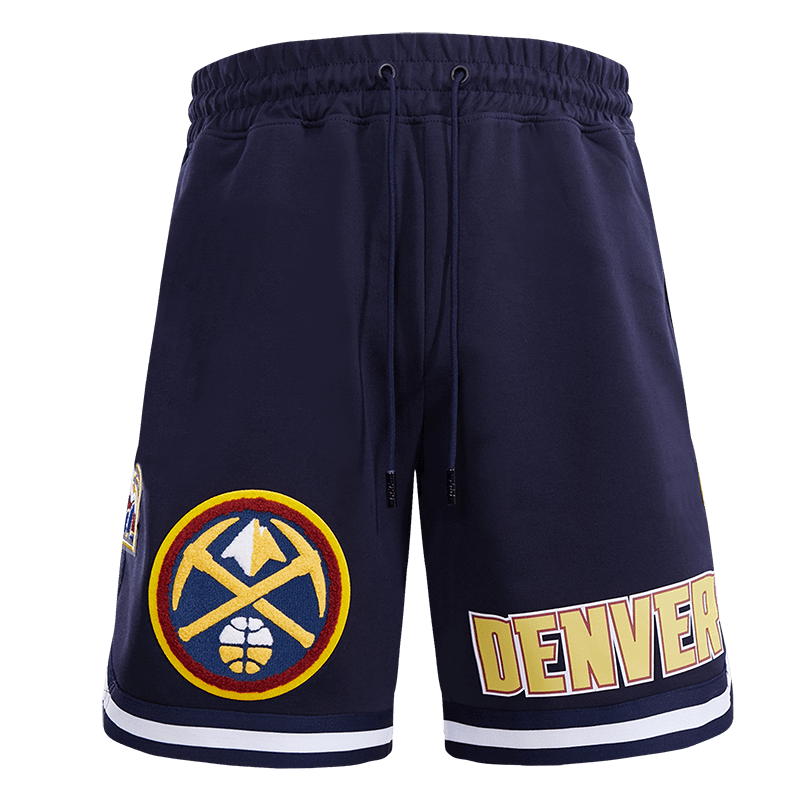 NBA DENVER NUGGETS CLASSIC CHENILLE MEN'S SHORT (MIDNIGHT NAVY) – Pro ...