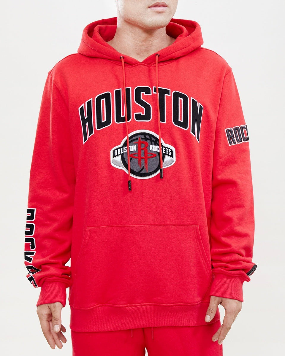 NBA HOUSTON ROCKETS CLASSIC MEN'S PO HOODIE (RED) – Pro Standard