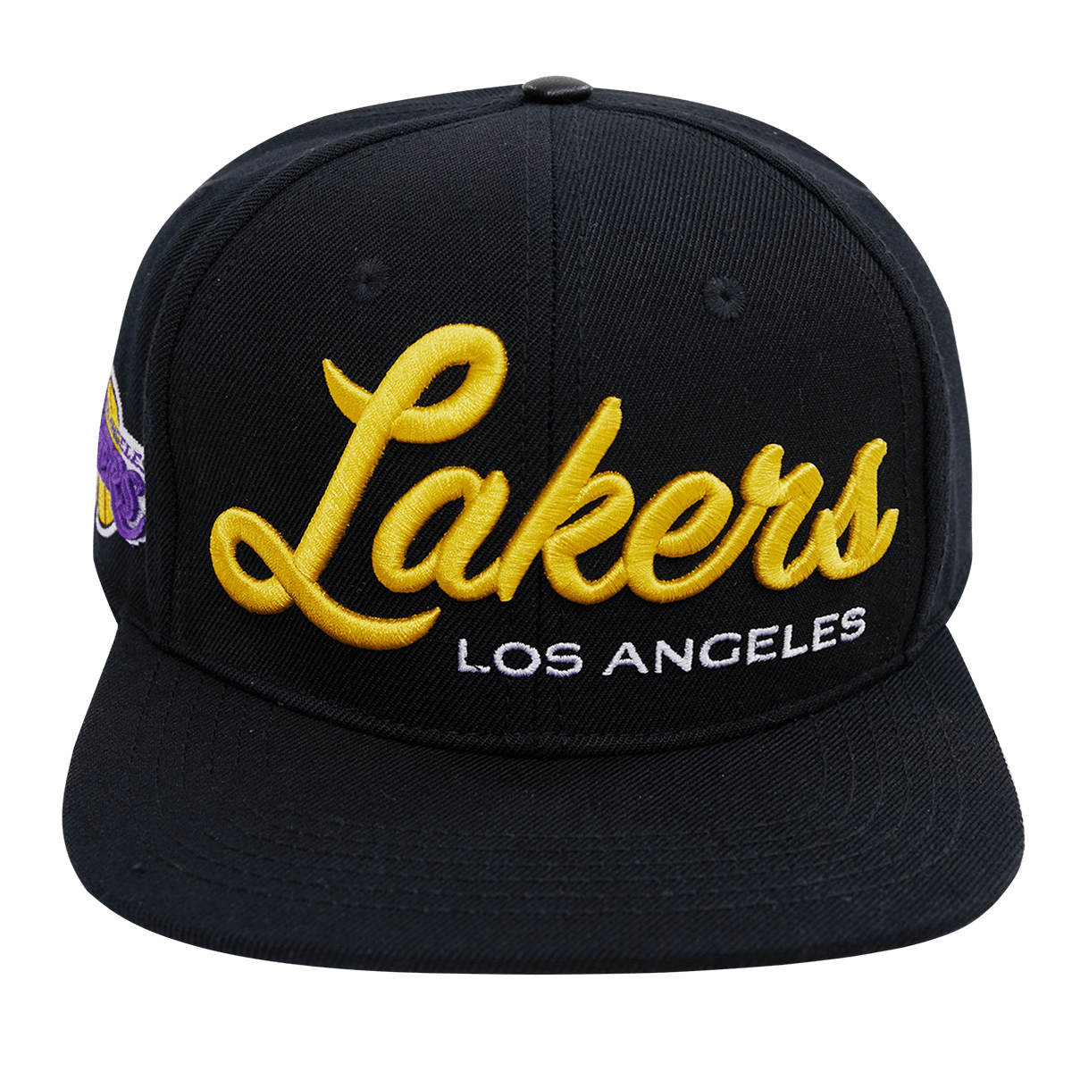 NBA LOS ANGELES LAKERS DROPSHADOW SCRIPT UNISEX SNAPBACK HAT (BLACK ...