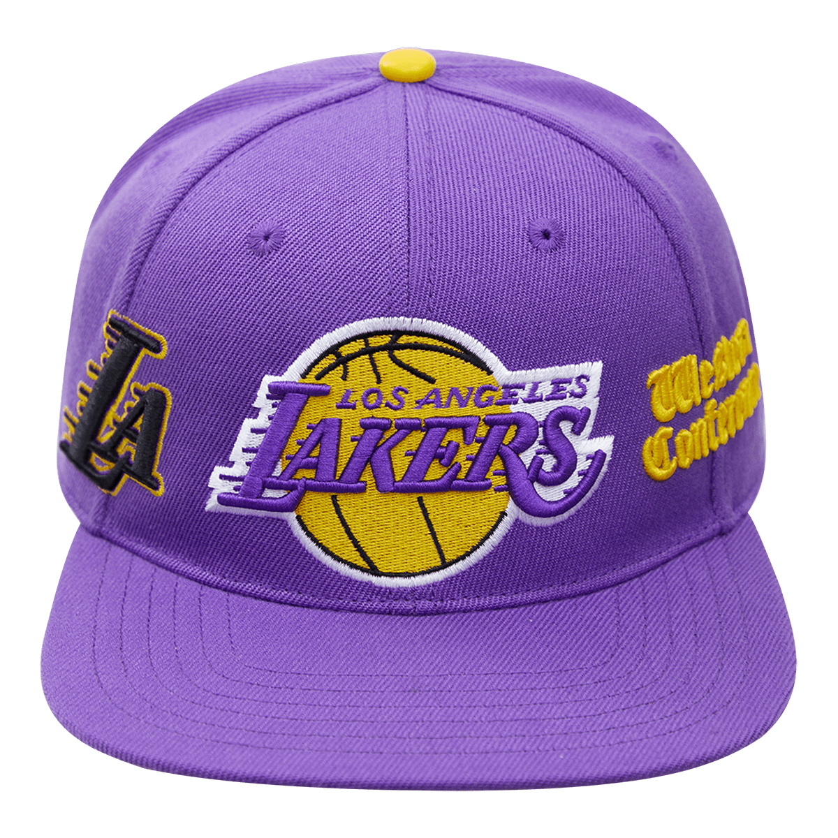 NBA LOS ANGELES LAKERS OLD ENGLISH UNISEX SNAPBACK HAT (PURPLE) – Pro ...