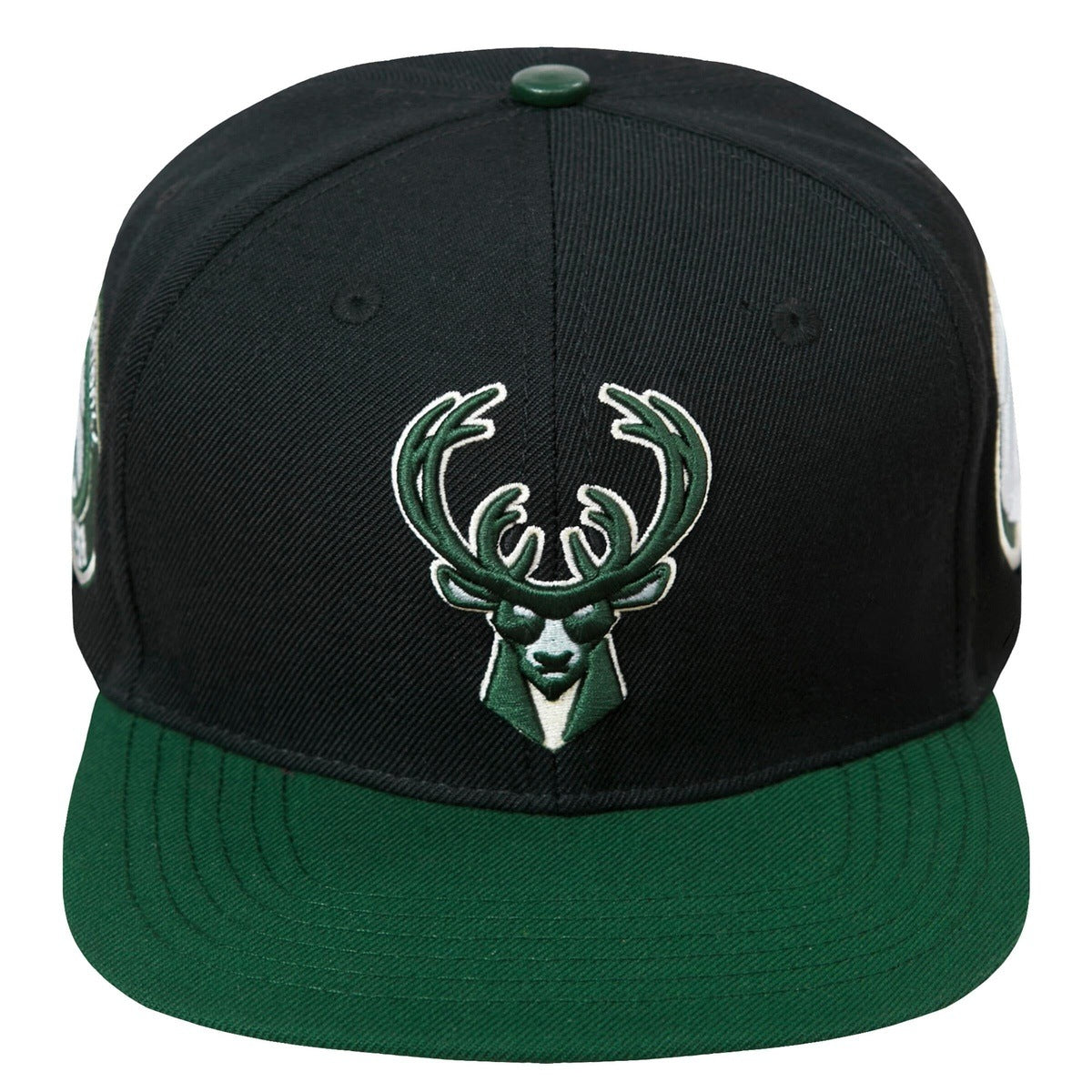 NBA MILWAUKEE BUCKS RETRO CLASSIC UNISEX PRIMARY LOGO SNAPBACK HAT (BL ...