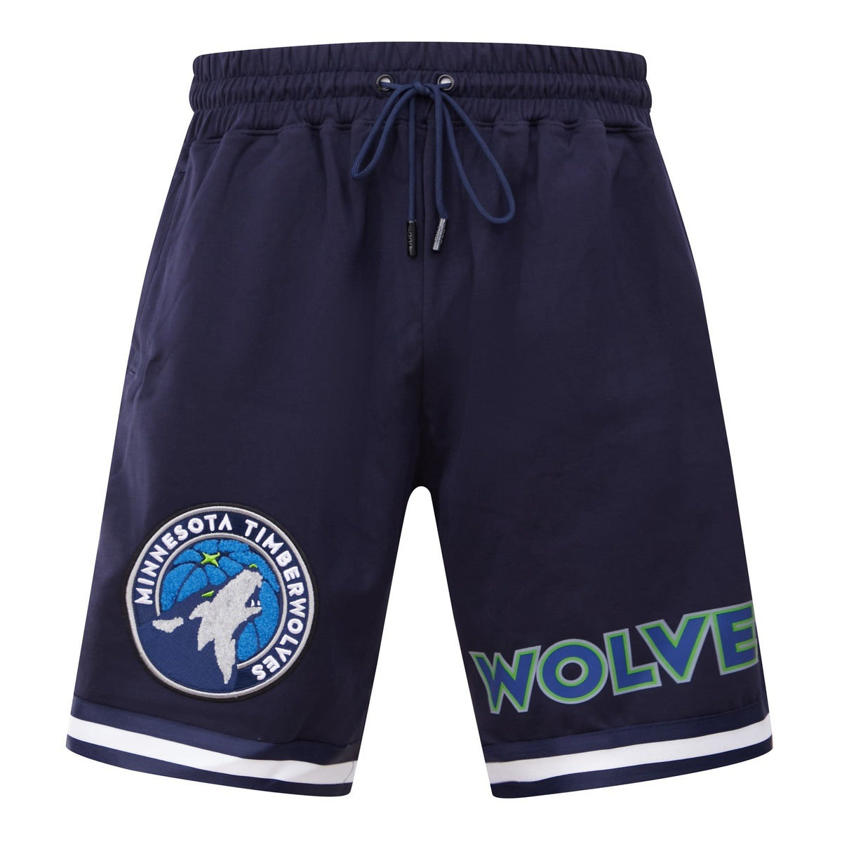 NBA MINNESOTA TIMBERWOLVES CLASSIC CHENILLE MEN'S SHORT (MIDNIGHT NAVY ...