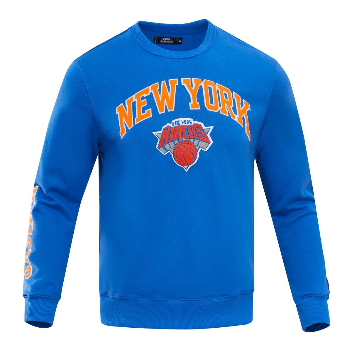NBA NEW YORK KNICKS CLASSIC MEN'S CREWNECK (ROYAL BLUE) – Pro Standard