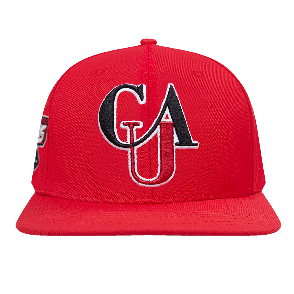 CLARK ATLANTA UNIVERSITY CLASSIC UNISEX STACKED LOGO WOOL SNAPBACK (RE ...