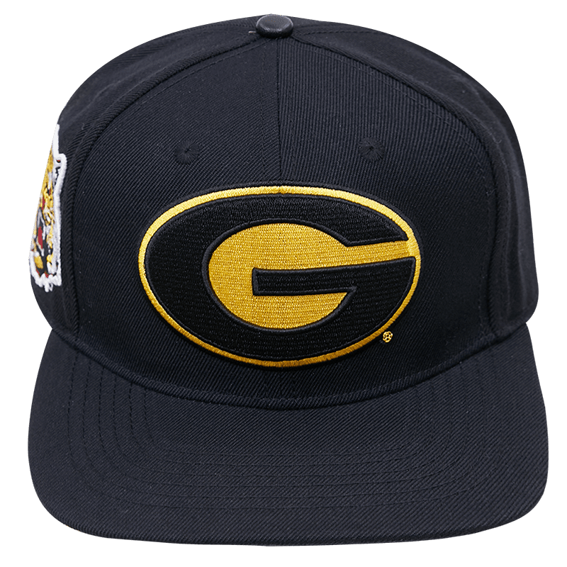 GRAMBLING STATE UNIVERSITY CLASSIC UNISEX WOOL SNAPBACK HAT (BLACK ...