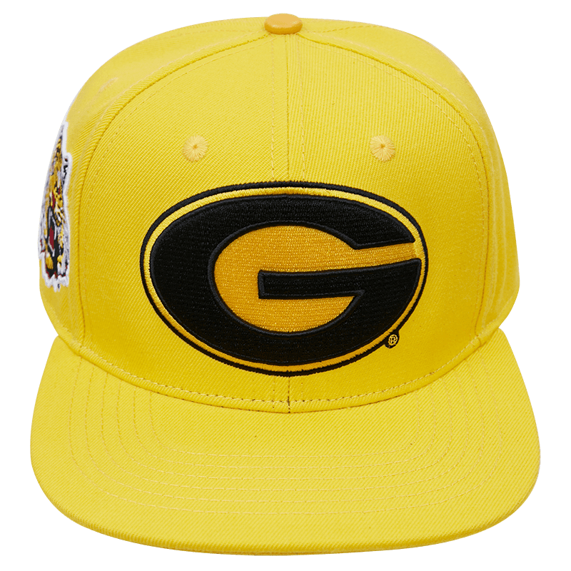 GRAMBLING STATE UNIVERSITY CLASSIC UNISEX WOOL SNAPBACK HAT (YELLOW ...