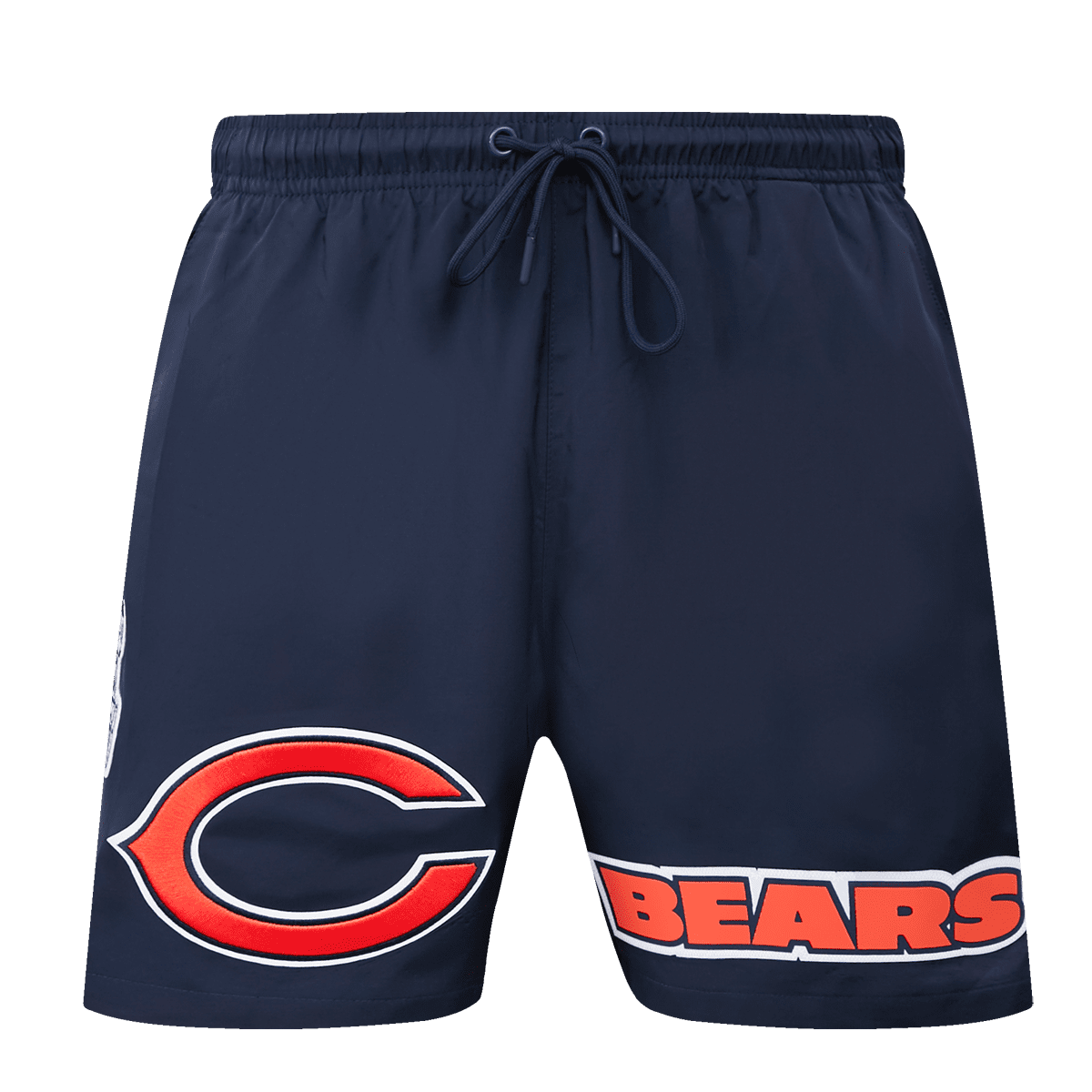 NFL CHICAGO BEARS LOCK UP TEAM LOGO MEN'S WOVEN SHORT (MIDNIGHT NAVY ...