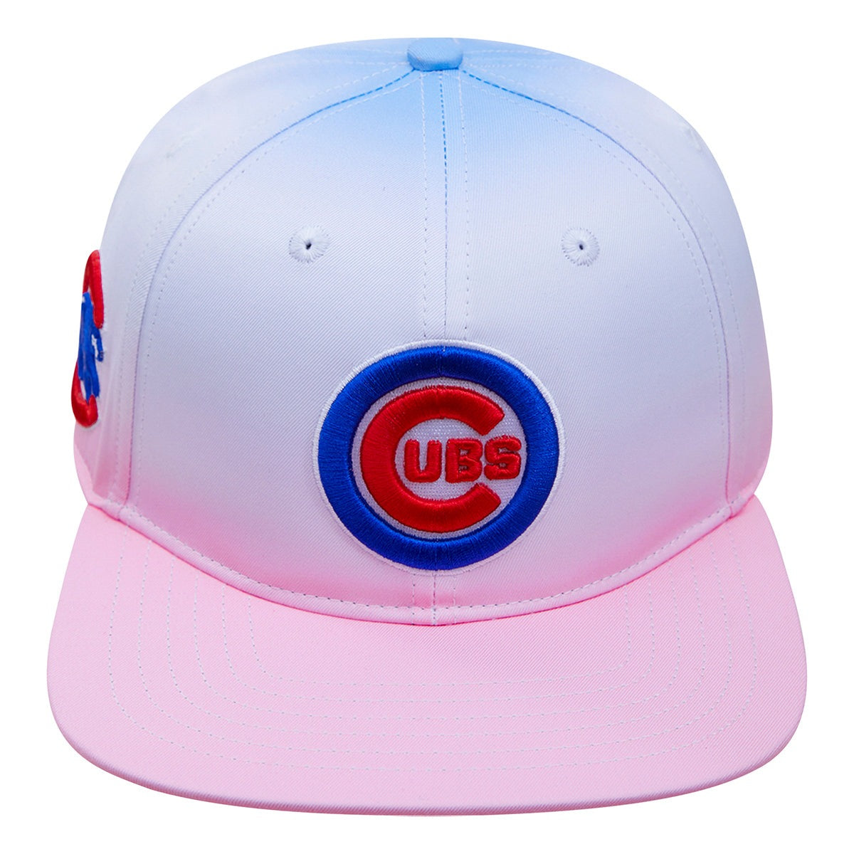 MLB CHICAGO CUBS LOGO UNISEX SNAPBACK HAT (BLUE/WHITE/PINK) – Pro Standard