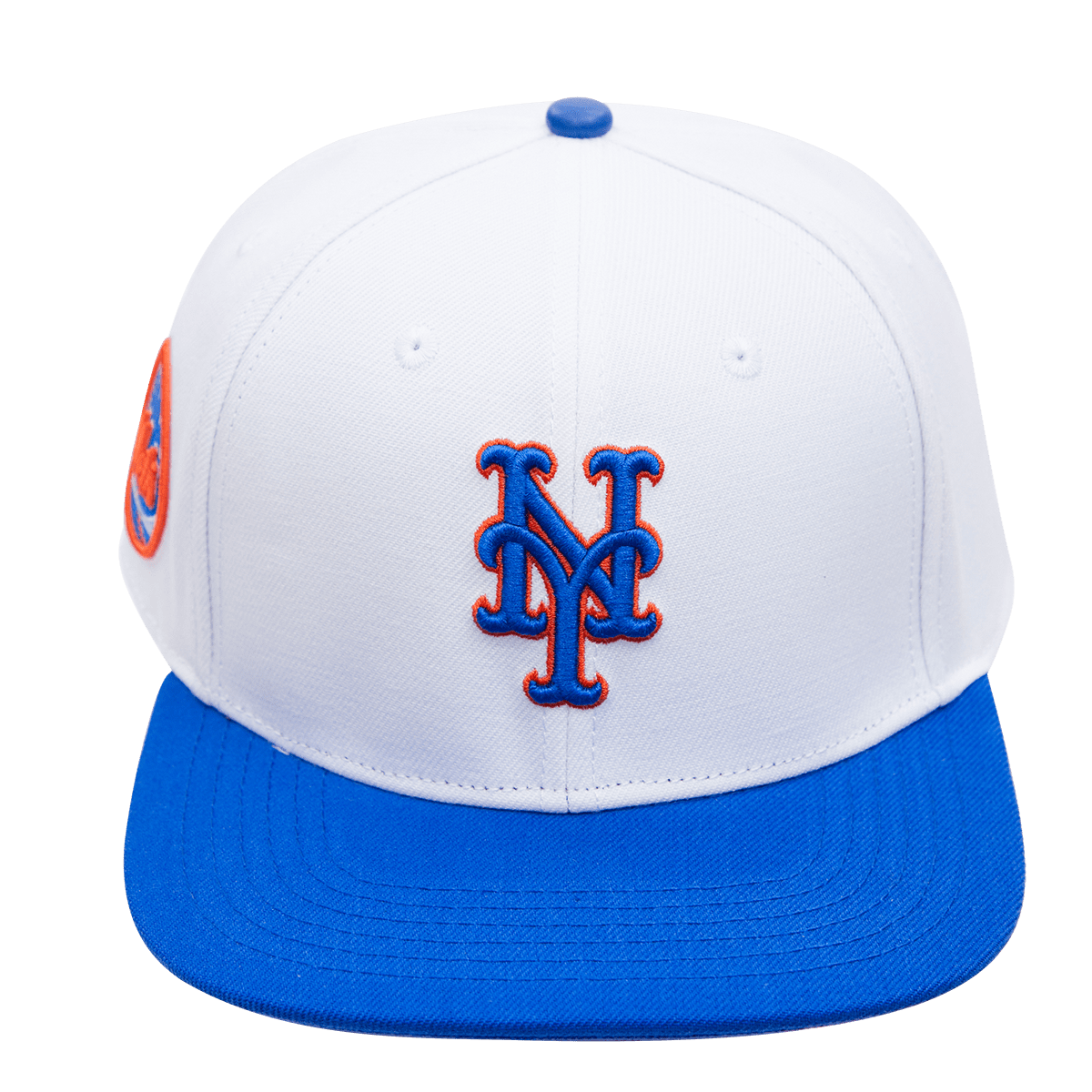MLB NEW YORK METS CLASSIC LOGO UNISEX SNAPBACK HAT (WHITE) – Pro Standard