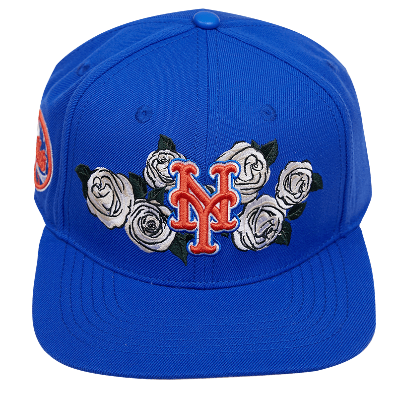 MLB NEW YORK METS ROSES WOOL UNISEX SNAPBACK HAT (ROYAL BLUE) – Pro ...