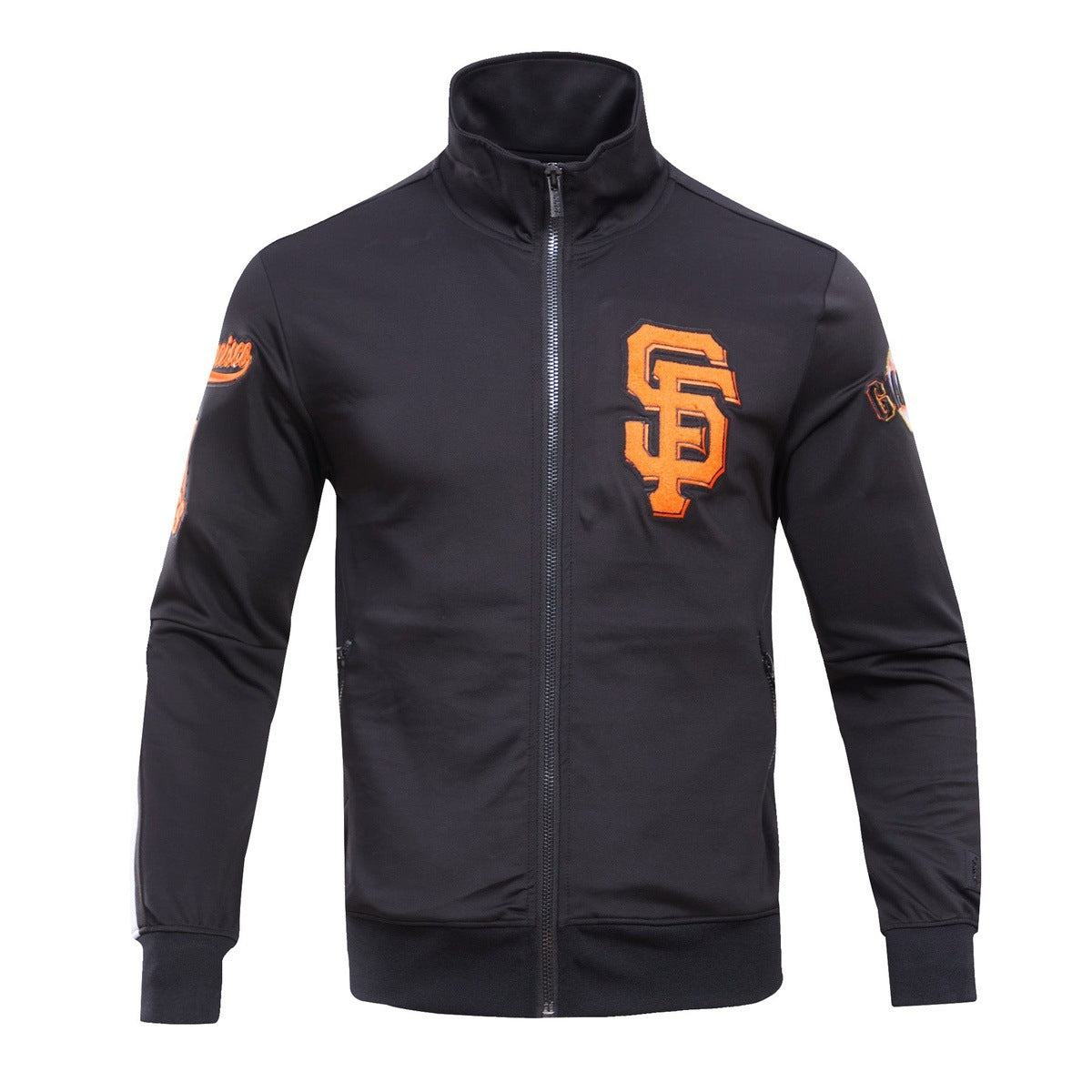 MLB SAN FRANCISCO GIANTS CLASSIC MEN'S TRACK JACKET (BLACK) – Pro Standard